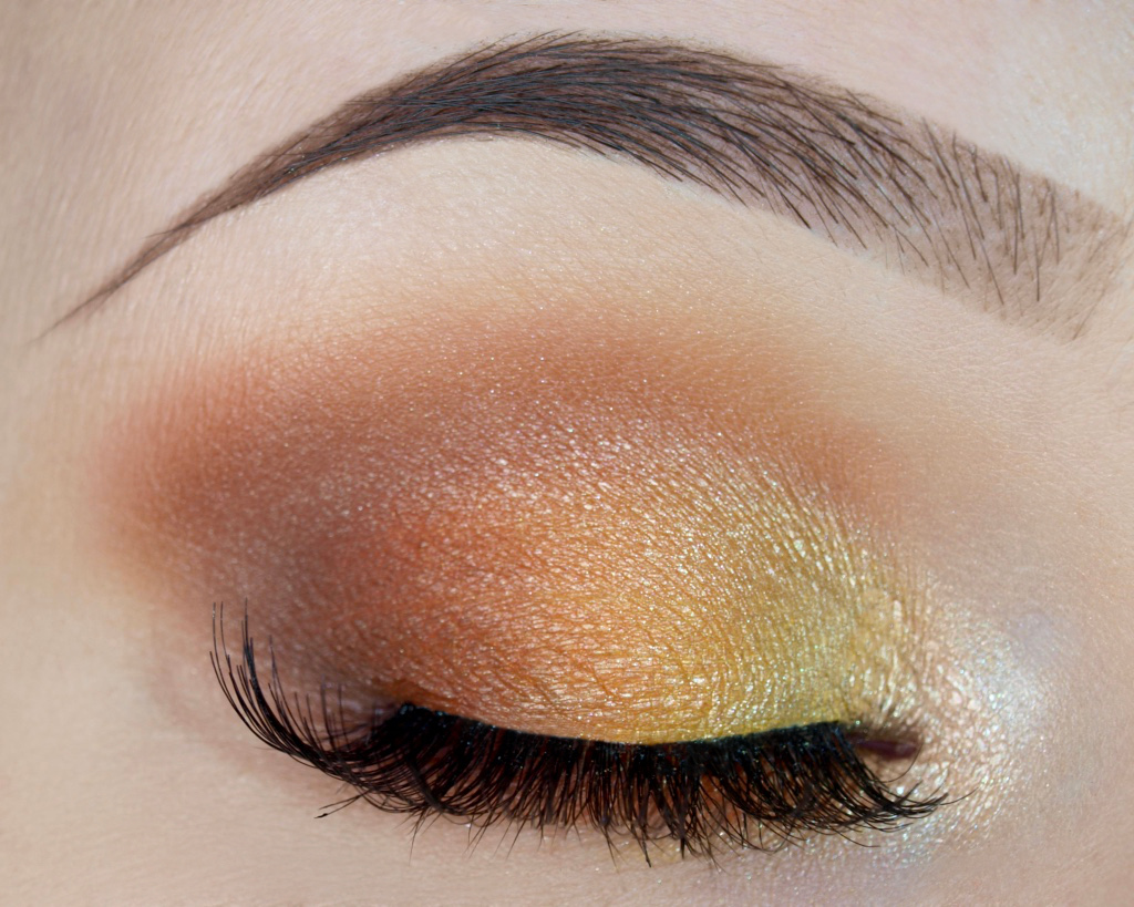 Spring Caramel Eye Look - Michelle Morchella