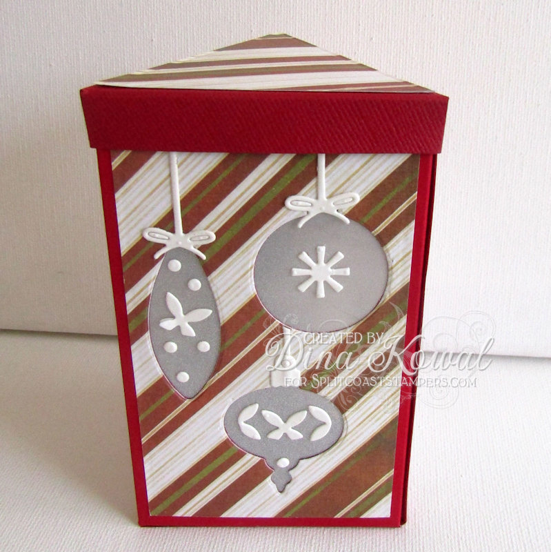 Dina Kowal Creative: Falliday Fest tutorial: Triangle Luminary Box