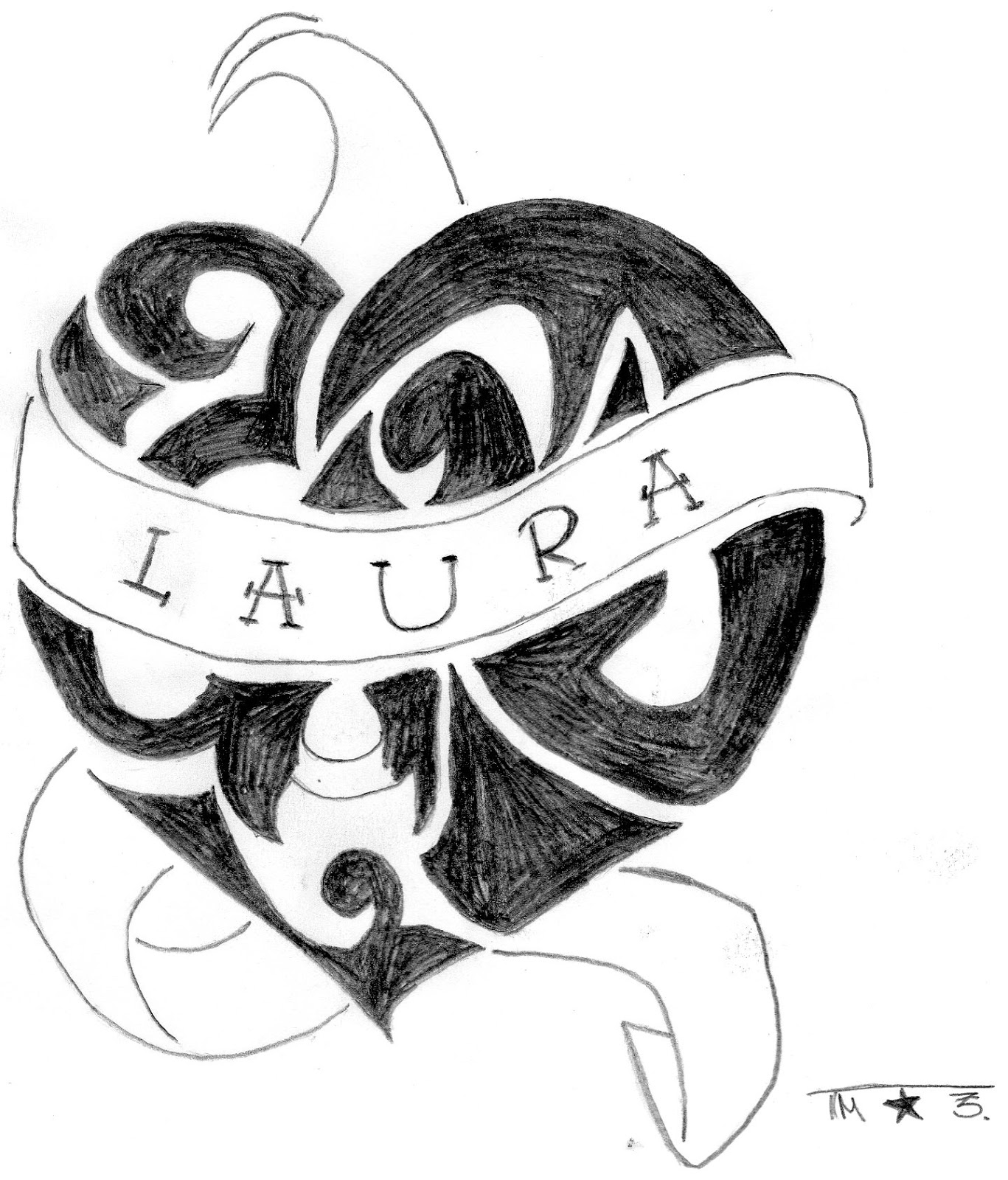 Misdibujostm31: Corazón tribal, Laura