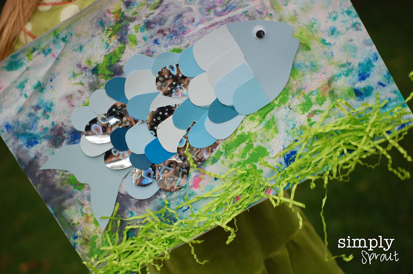 Lil Sprouts Book Club: The Rainbow Fish - Simply Sprout