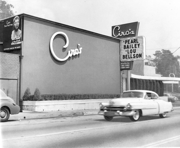 This and That and More of the Same: "Ciro's — one of the most glamorous ...