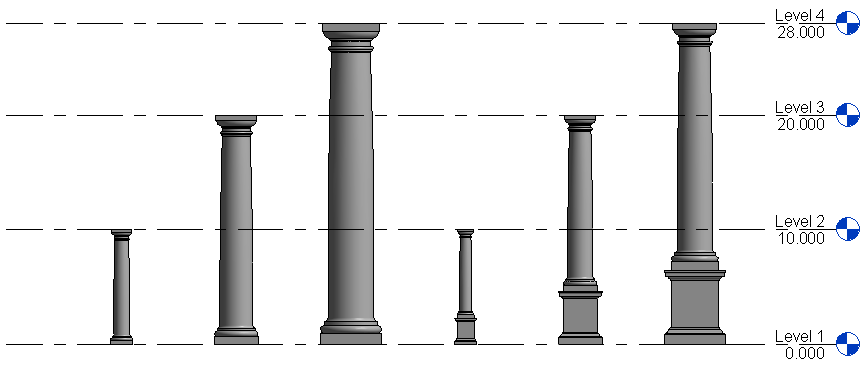 Tuscan Column Revit Columns & Pilasters