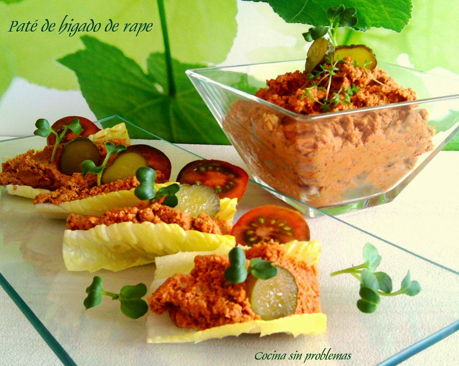 cocina sin problemas: Paté de higado de rape