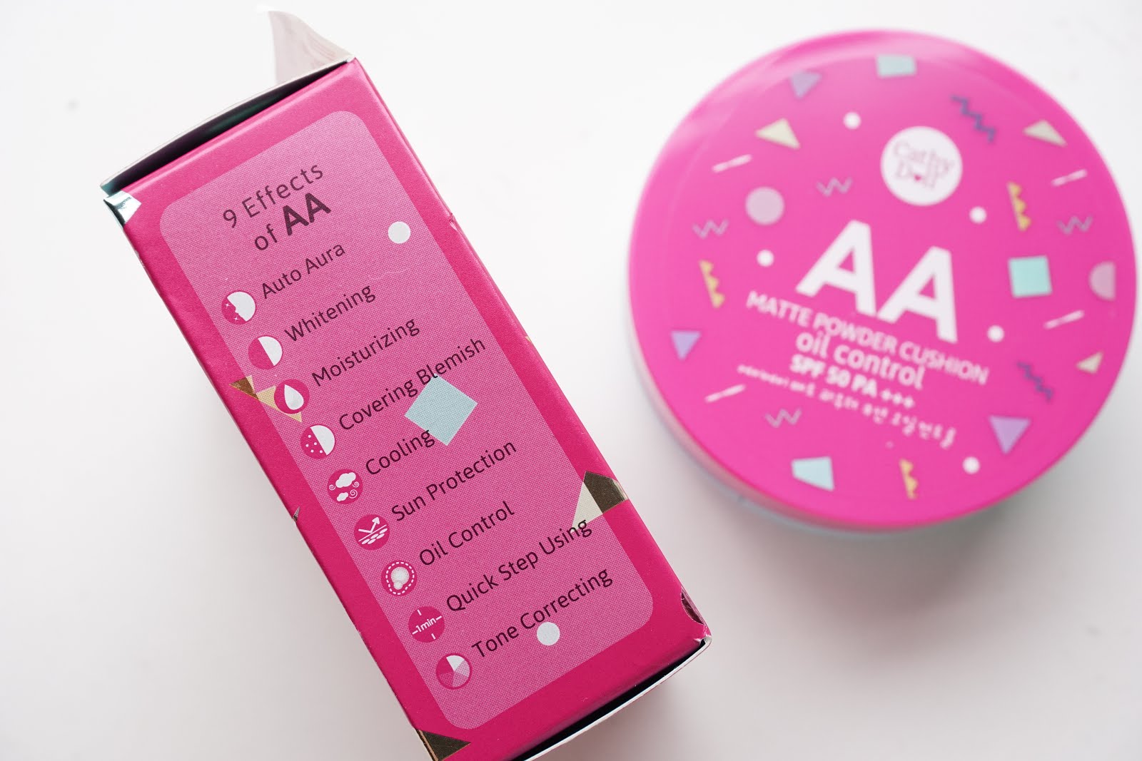 [Review]: Cathy Doll- AA Matte Powder Cushion Oil Control Spf50 #23 ...