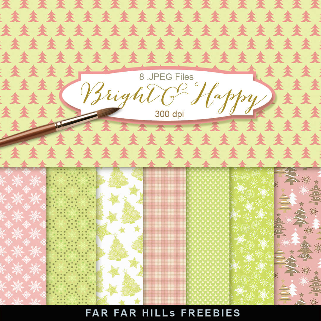 New Freebies Kit of Backgrounds - Bright and Happy:Far Far Hill - Free ...