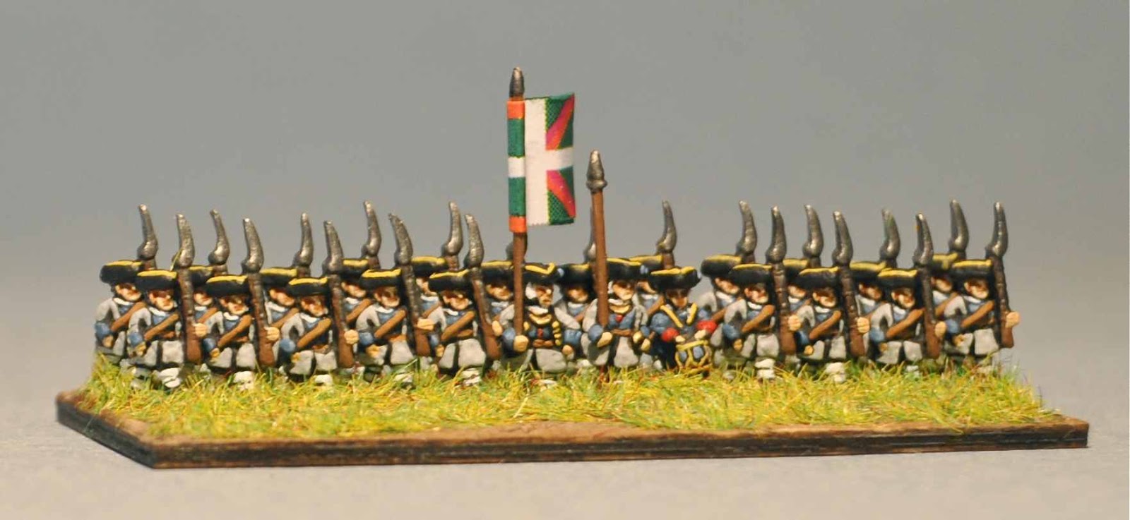 J White's Gallery: 6mm French Line Infantry from the Seven Years War ...