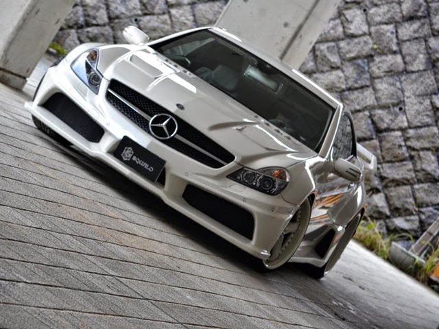 Mercedes-Benz R230 SL55 AMG Widebody by VITT Performance | BENZTUNING