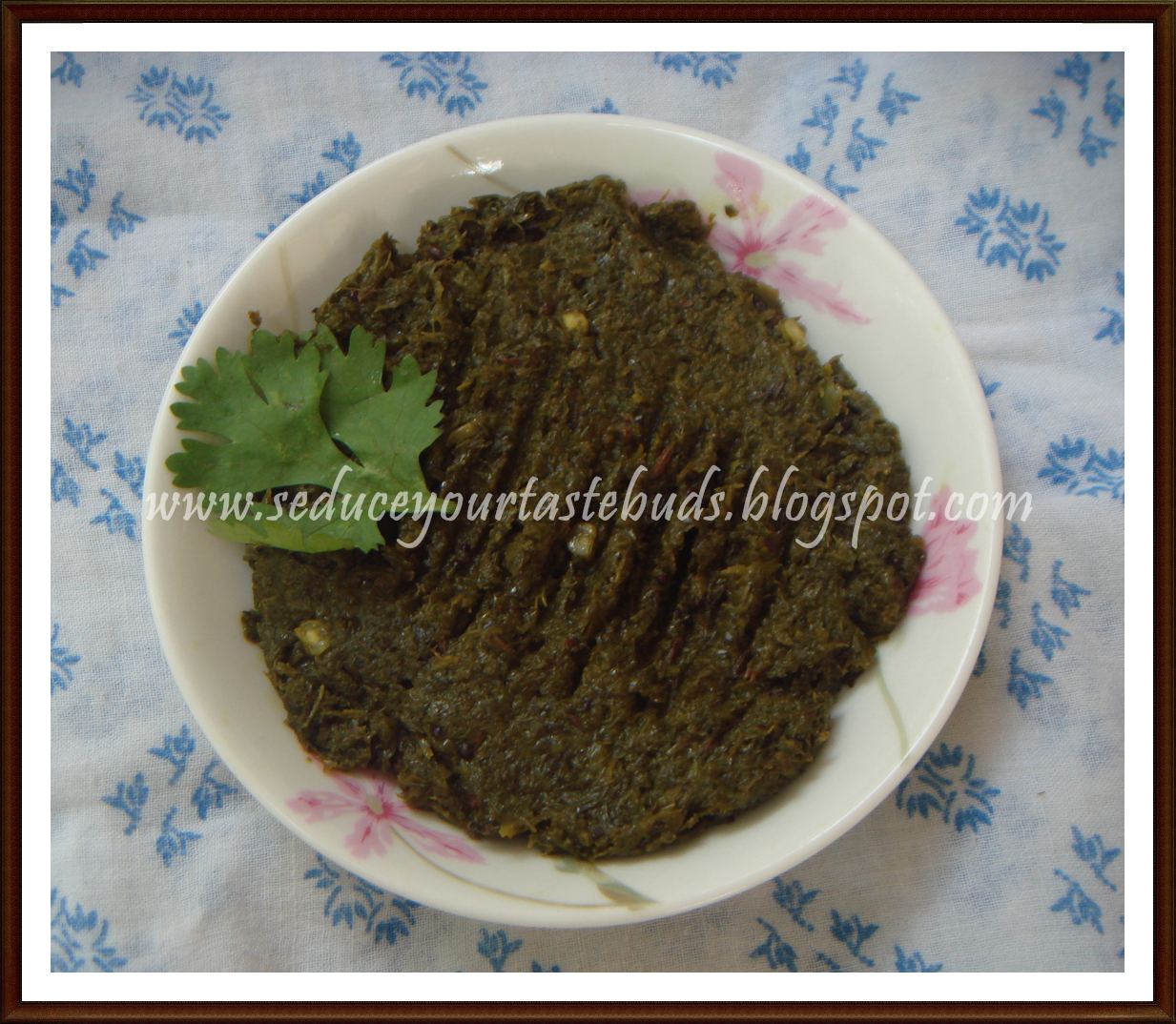 Kothamalli Thokku | Coriander Pickle - Seduce Your Tastebuds...