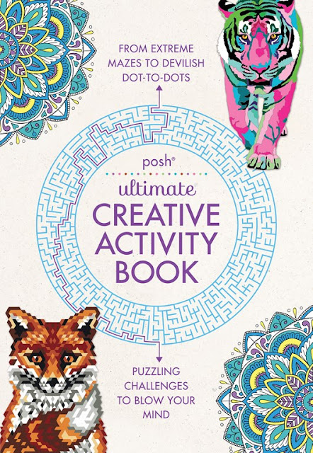 Handmade by Deb: Posh Ultimate Creative Activity Book Review & GIVEAWAY