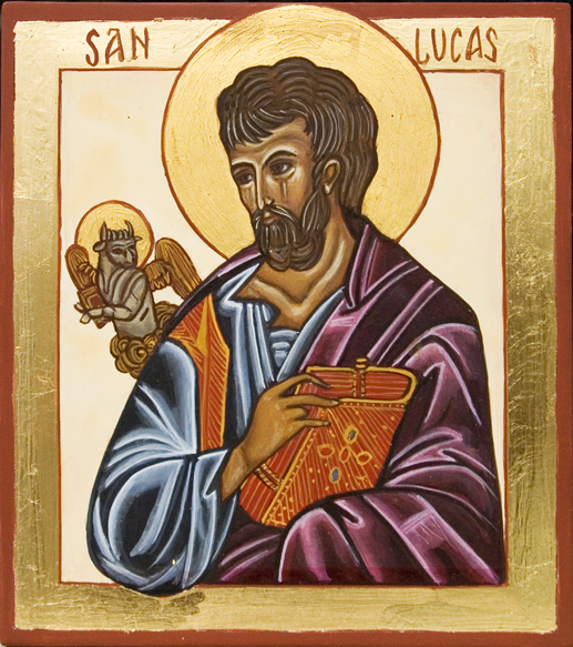 Los íconos de Lis : San Lucas Evangelista