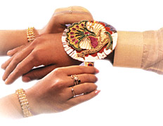 Collection of Fancy Rakhi, Designer Rakhi, Zardozi Rakhi for Raksha ...