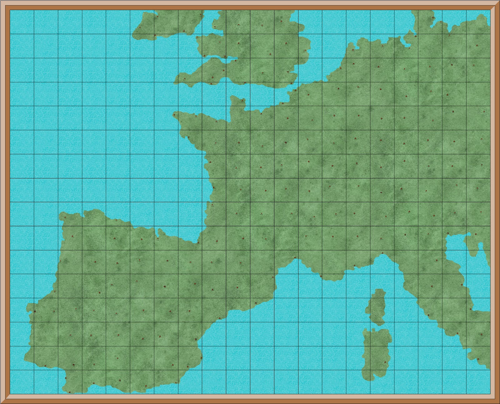 napoleonic wargaming: Campaign Maps – France and Italy