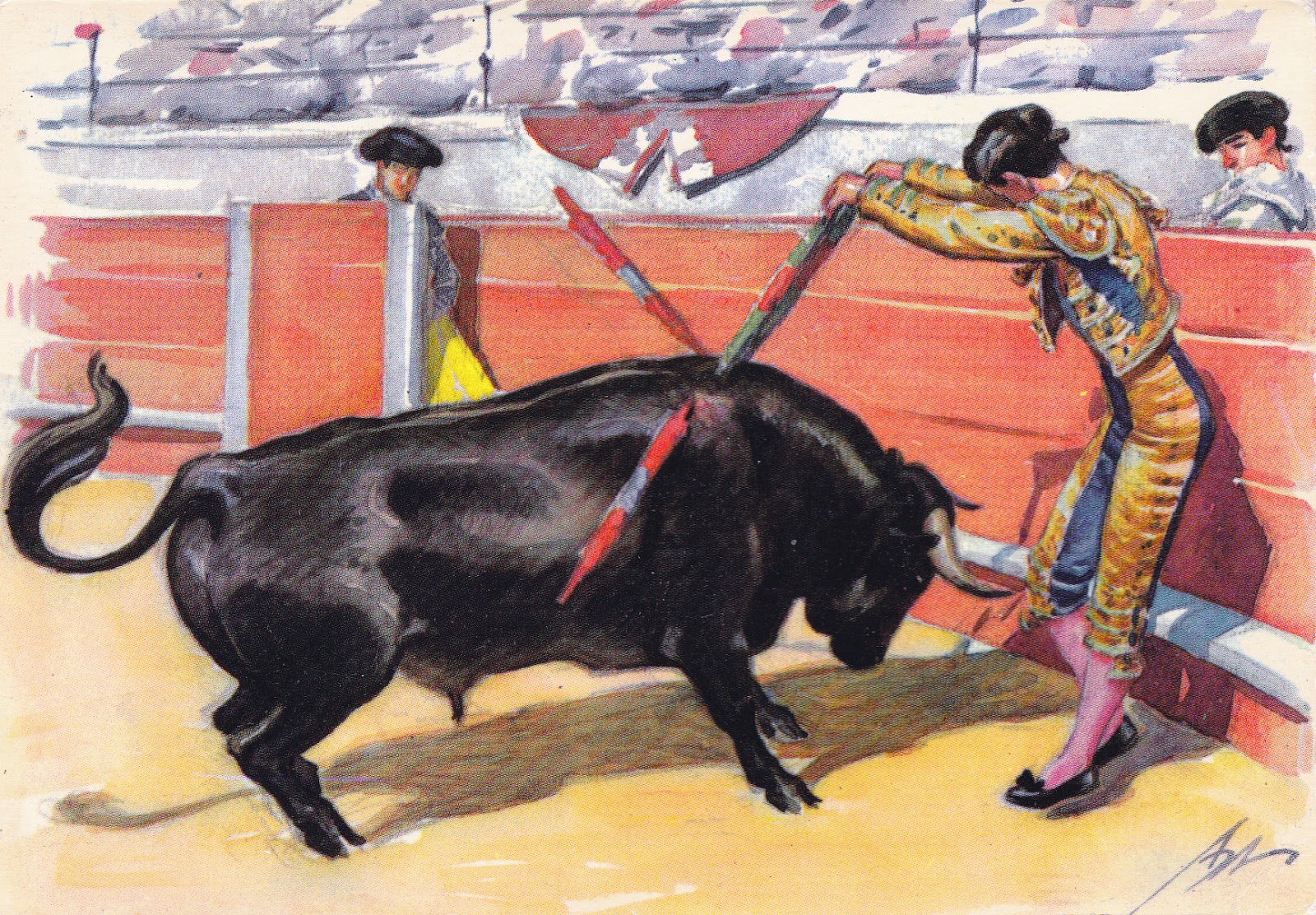 OS POSTAIS DA DONAZU: Toureiros e Touradas (26)