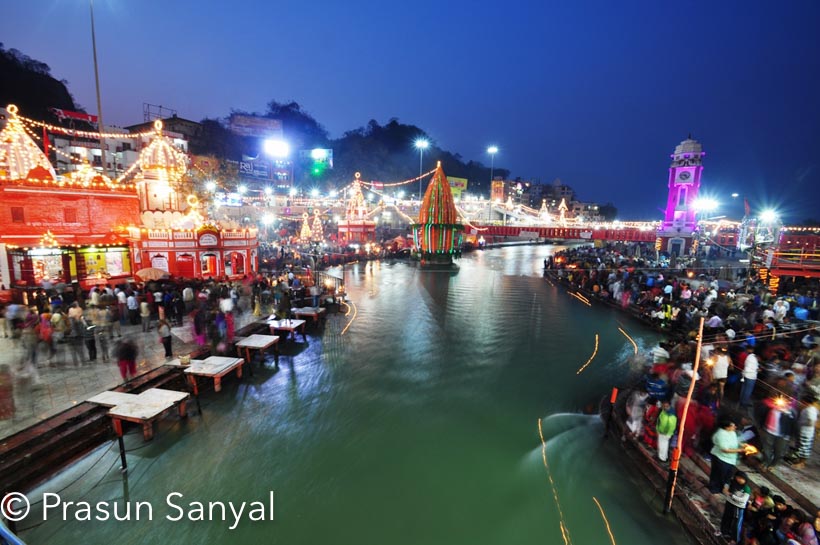 Haridwar - on the banks of Majestic Ganga River