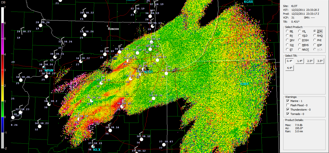 Looking Aloft: Using dual-pol radar to look at temperature and moisture ...