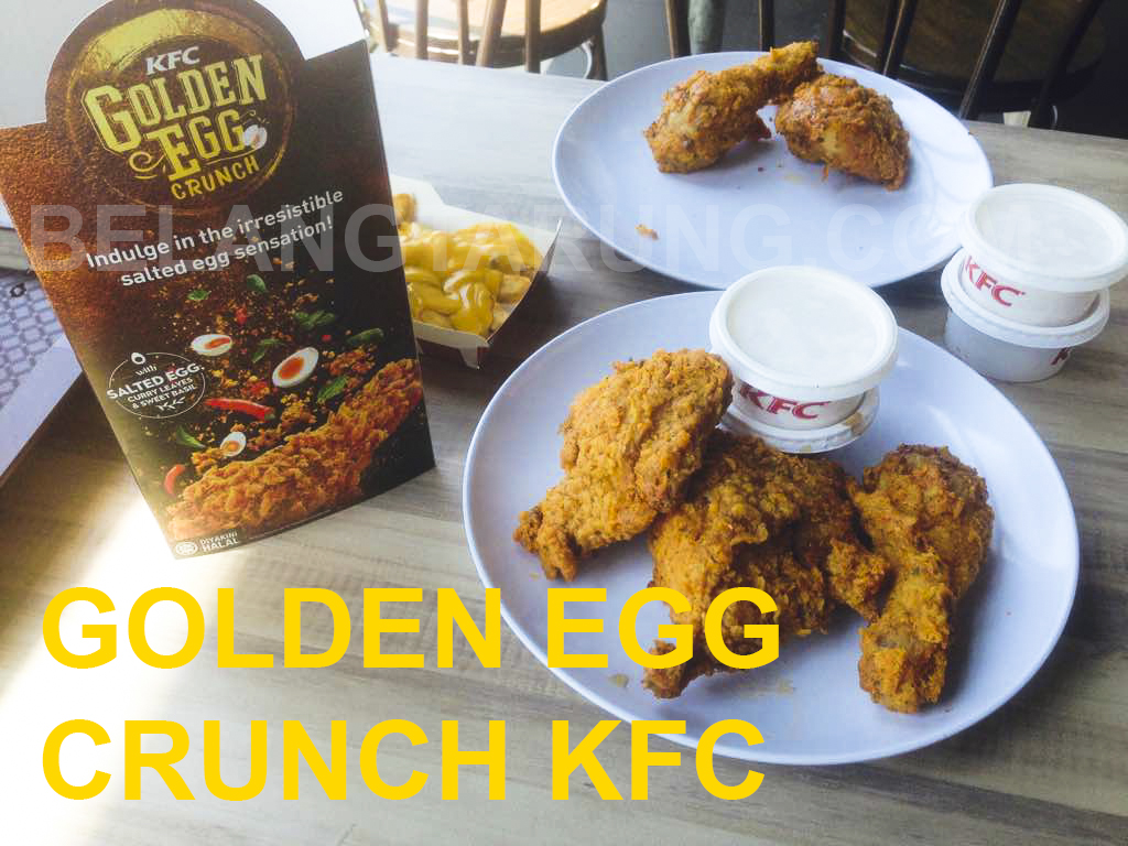 Review Golden Egg Crunch Dari KFC Malaysia