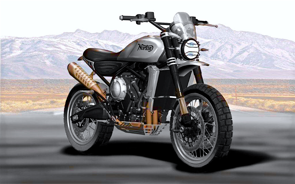 The 2019 Norton Atlas - Inazuma café racer