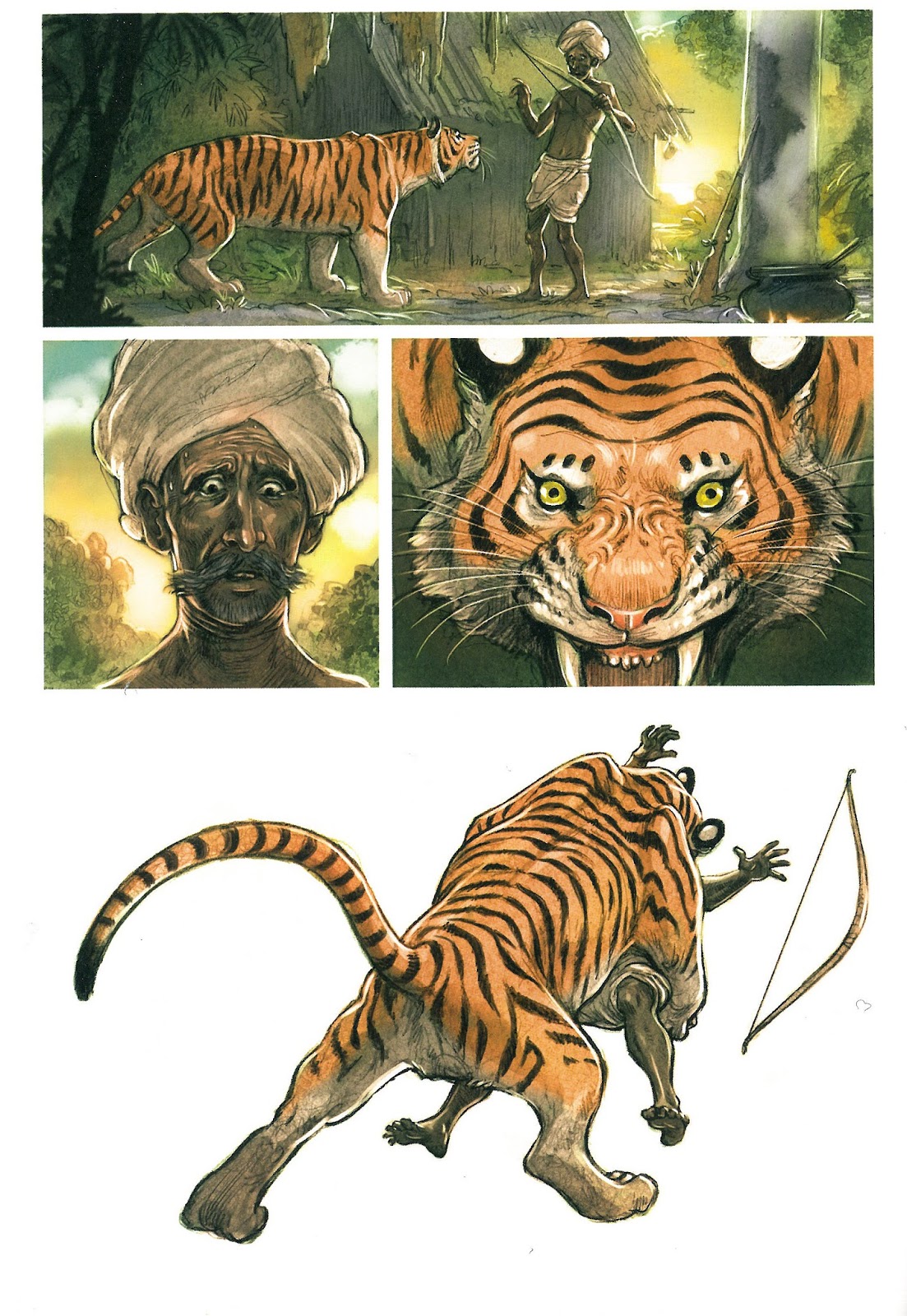 Los cómics de Machete: Love: El tigre