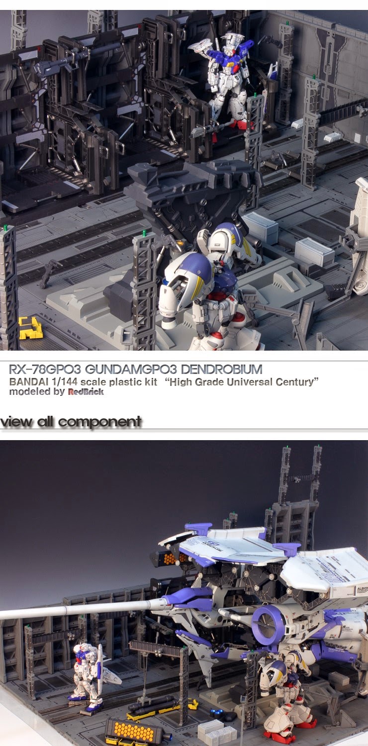 GUNDAM GUY: HGUC 1/144 RX-78GP03 Gundam GP03 Dendrobium - Customized Build