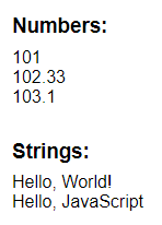 Manoj's Blog: JS: Data types and Operators