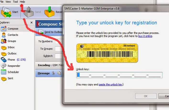 Simple Walk: SMS Massal dengan SMS Caster