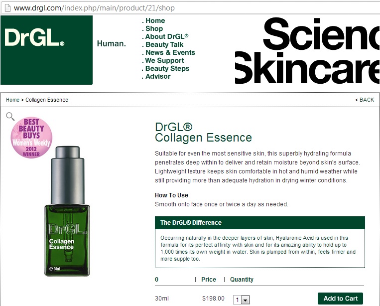 Accessories Avenue: DrGL® Award Winning Collagen Essence - NEW! - 30ml ...