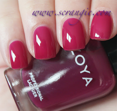 Scrangie: Zoya NYFW Gloss Collection Fall 2012 Swatches and Review