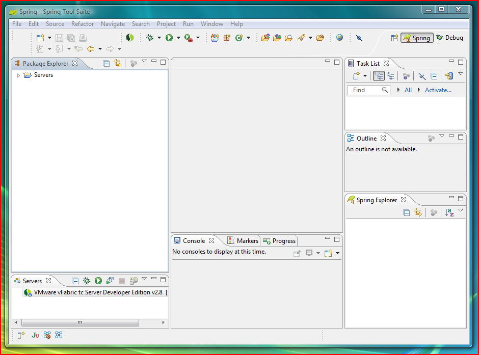 Java workbench: Spring Tool Suite Java IDE tutorial
