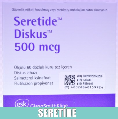 Seretide 500/50 Dcg 60 Doz Diskus Nedir, Ne İşe Yarar, Yan Etkileri ...