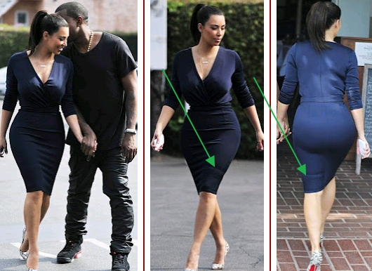 Kim Kardashian Spotted In Padded ButtNaijaGistsBlog Nigeria, Nollywood ...