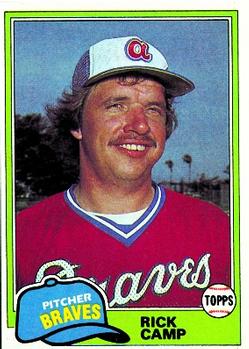 Baseball Cards Come to Life!: 1981 Topps Rick Camp