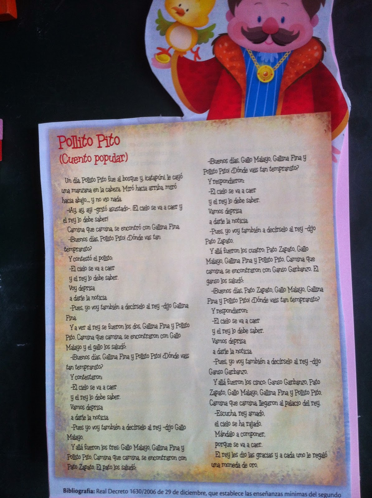 Infantil Antonio Osuna: 4 años: Pollito Pito
