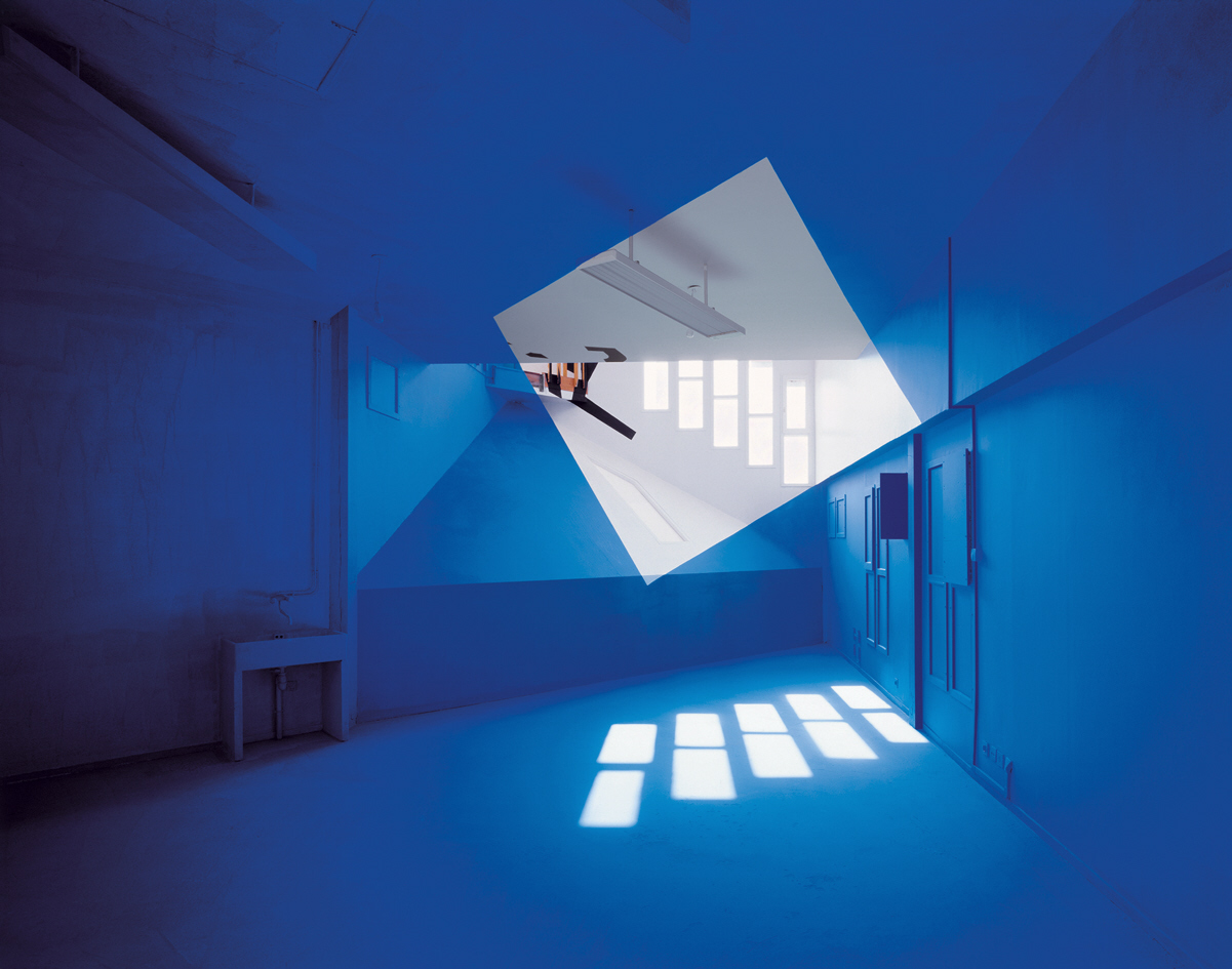 wise design: Georges Rousse: Anamorphic Art