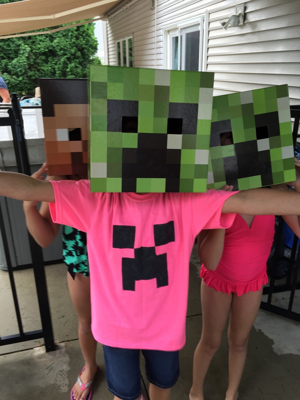 It's Fun 4 Me!: Minecraft Birthday Party