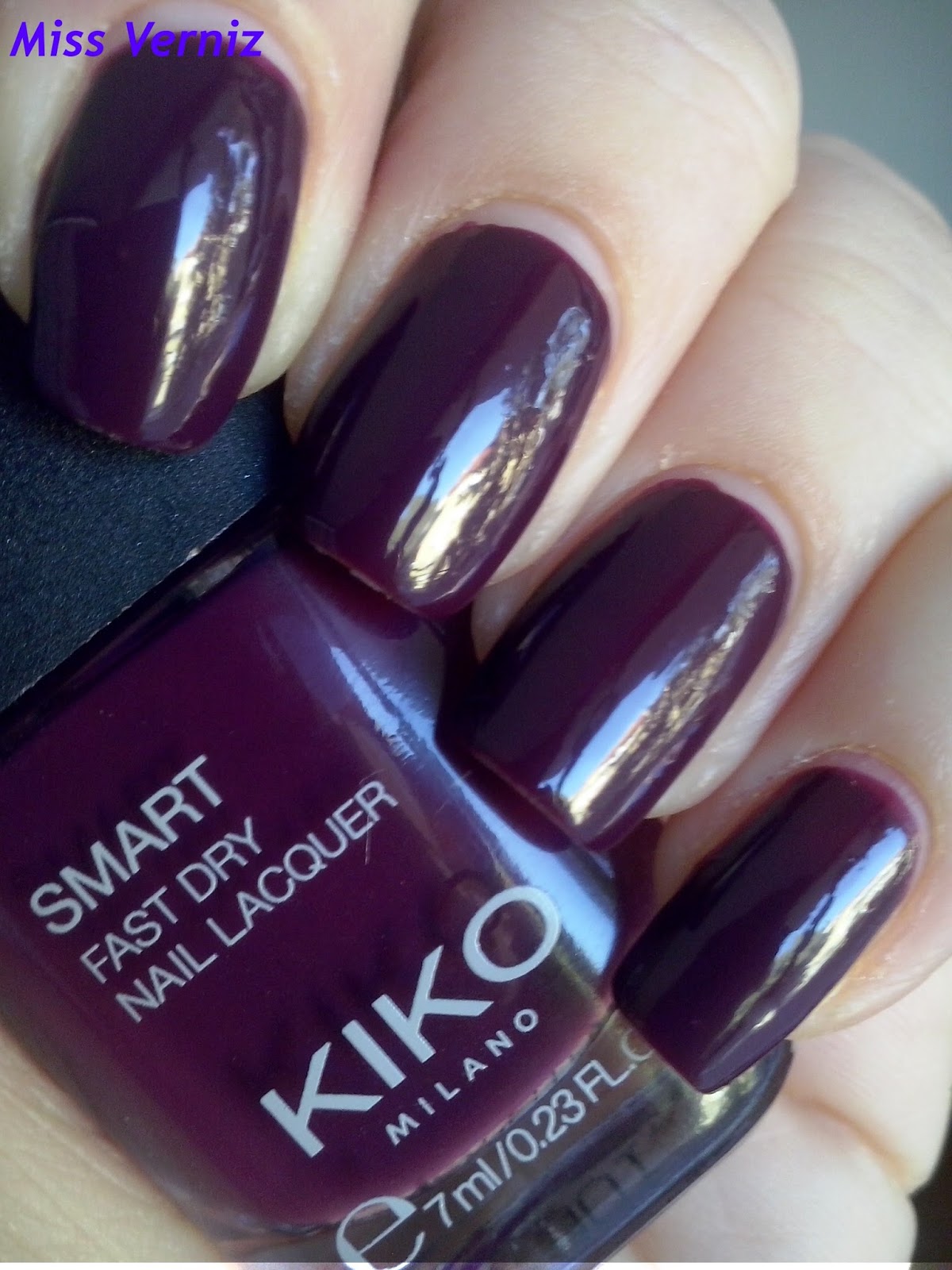 Ana_missverniz: Kiko Smart 16 : Dark Wine