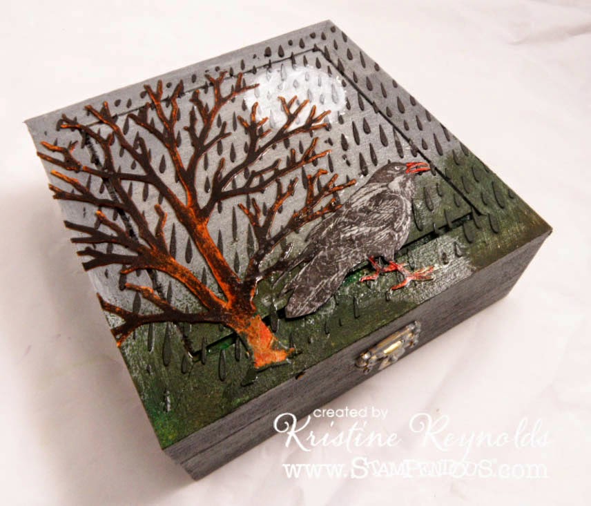 Stamping & Scrapping in California: Raven Box