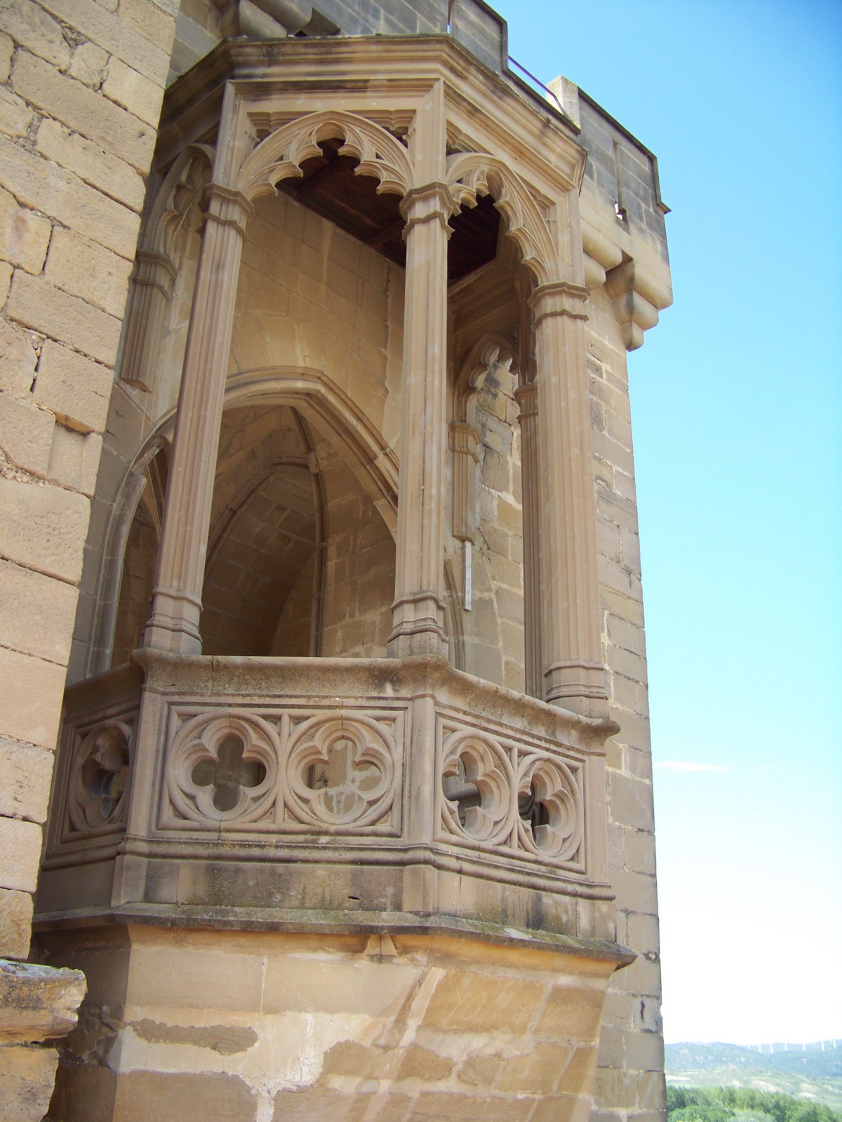 WanderingWondering: Place of the month: Olite Castle, Spain