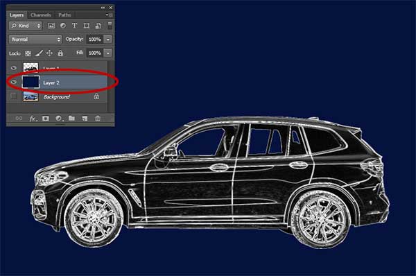 PhotoEffect: Create a Blueprint Effect in Photoshop