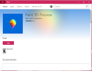 Hodentek: Paint 3D Debuts in preview for now