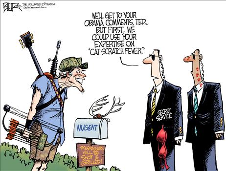 Ted Nugent and the Secret Service |TRUMP LAND