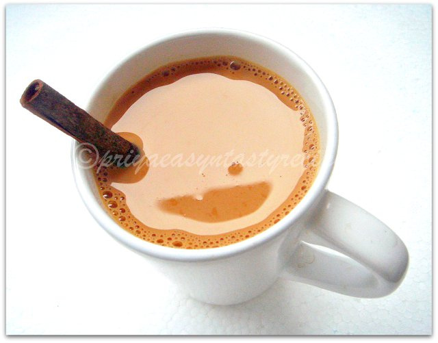 Priya's Versatile Recipes: Cinnamon Ginger Tea