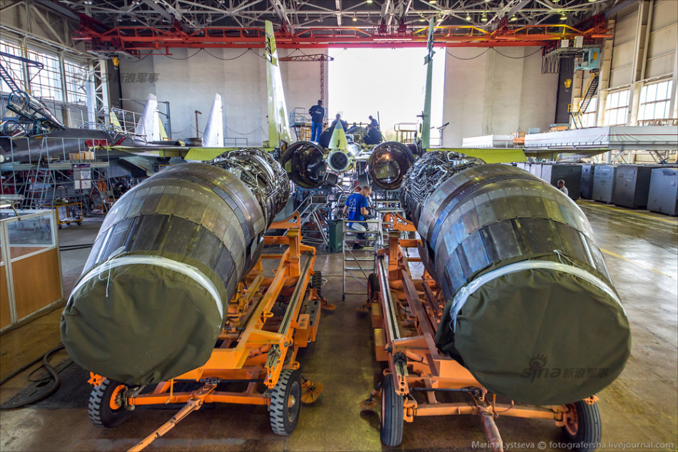 Asian Defence News: Russian Su-35 production line - 1