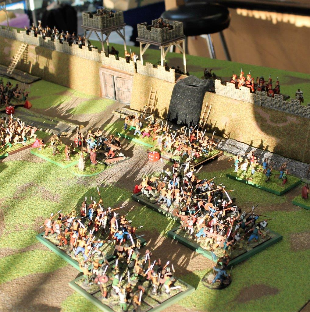 Sparker's Wargaming Blog: Alesia Part II - The Assault