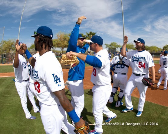 Dodgers Blue Heaven: Dodgers Notes from Spring Training: Full-Squad ...
