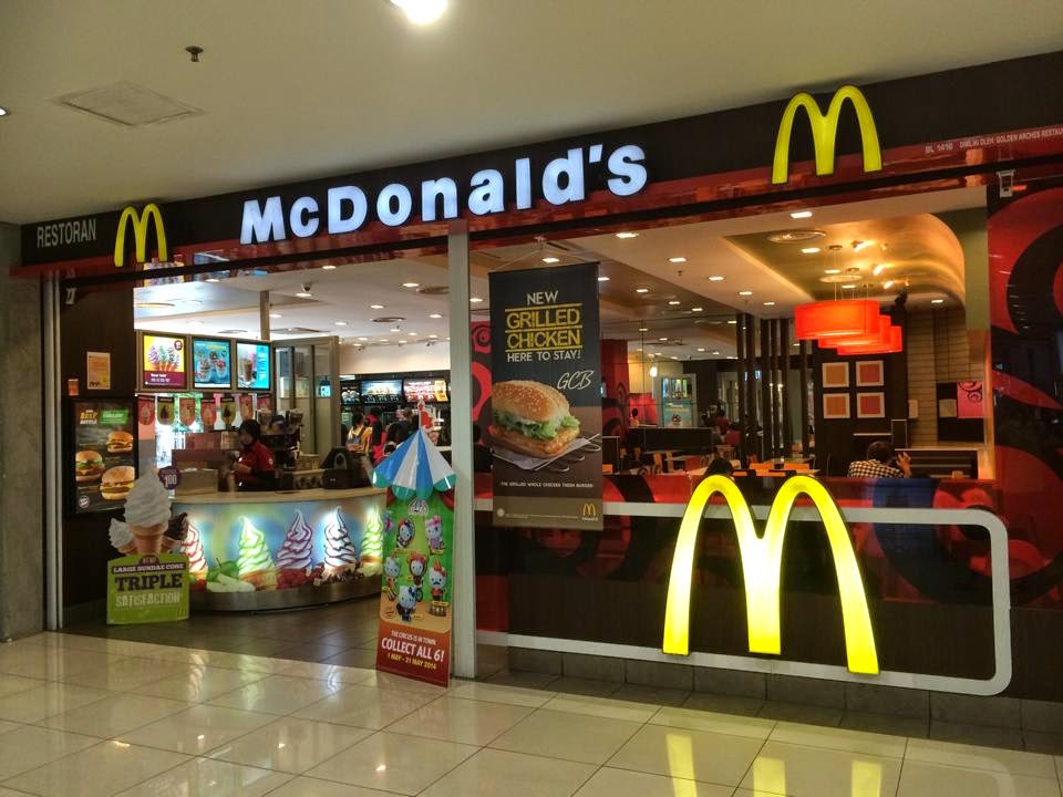 Fast Food Restaurant's in Gurney Plaza Penang Mall: McDonald