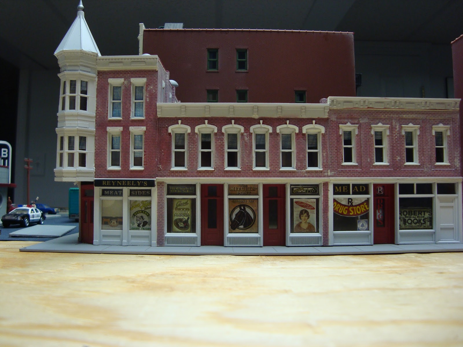 New York Central Train Layout: Merchants Row II
