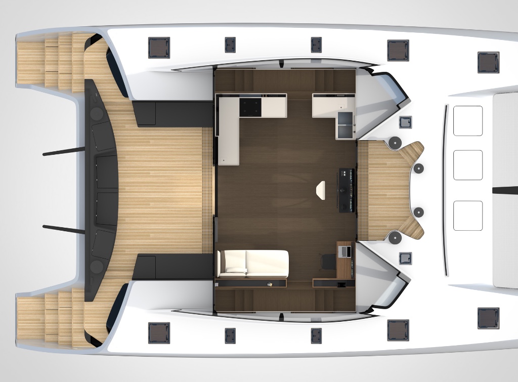Gunboat 68: Interior Design | Catamaran Racing, News & Design
