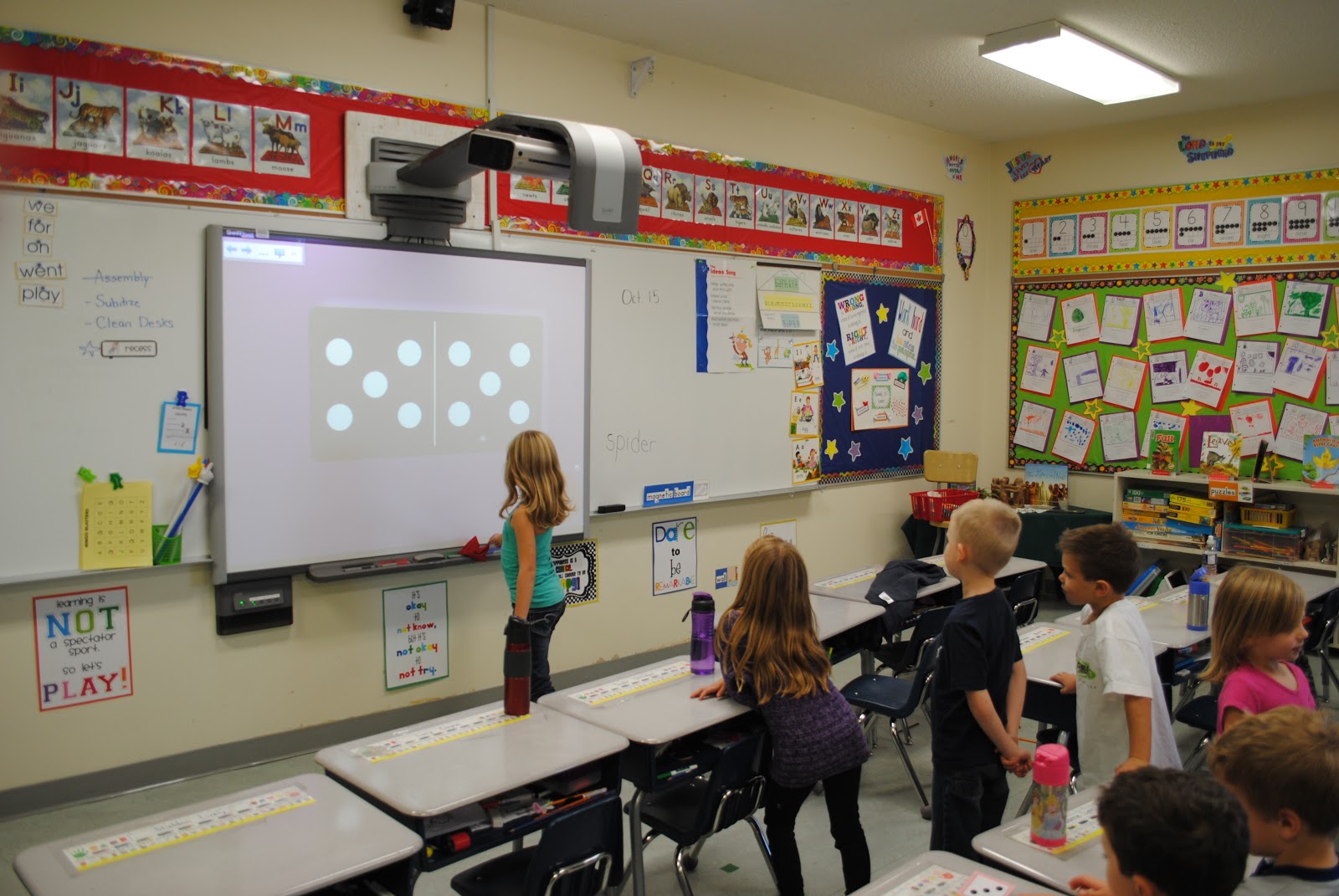 Once Upon a School Day: Are the Grade 1's scuba diving?