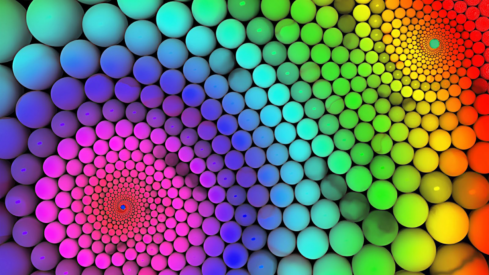 Rainbow Sphere Wallpaper - Free Wallpaper - Its A Wallpaper