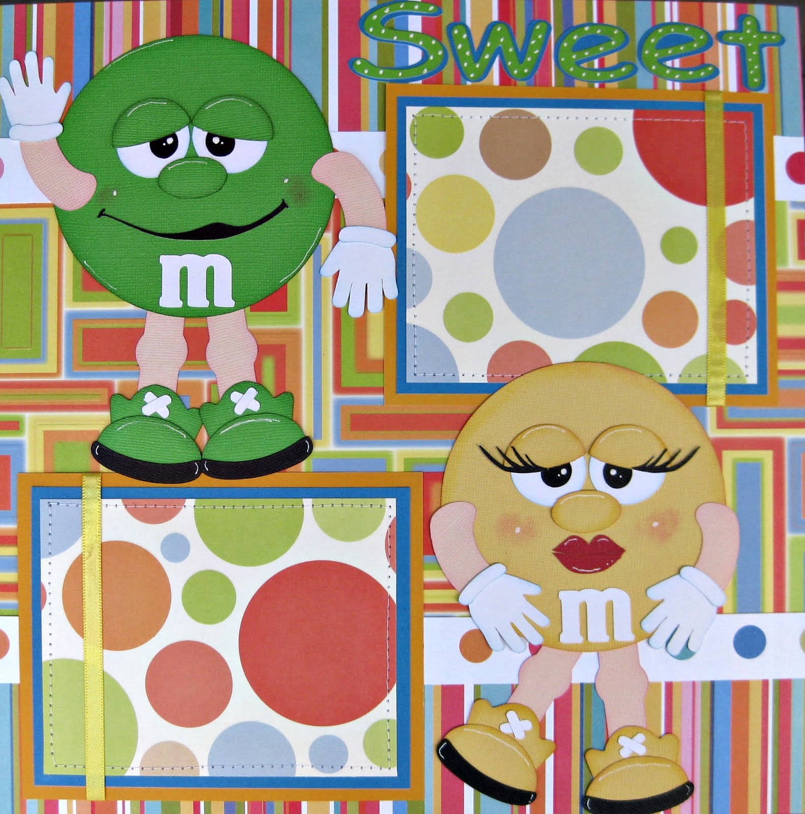 Designs by Crafty1mommy: Sweet Fun with M & Ms!